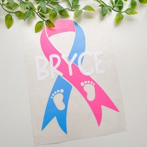 Pregnancy and Infant Loss Custom Sticker, Personalized Baby Loss ...