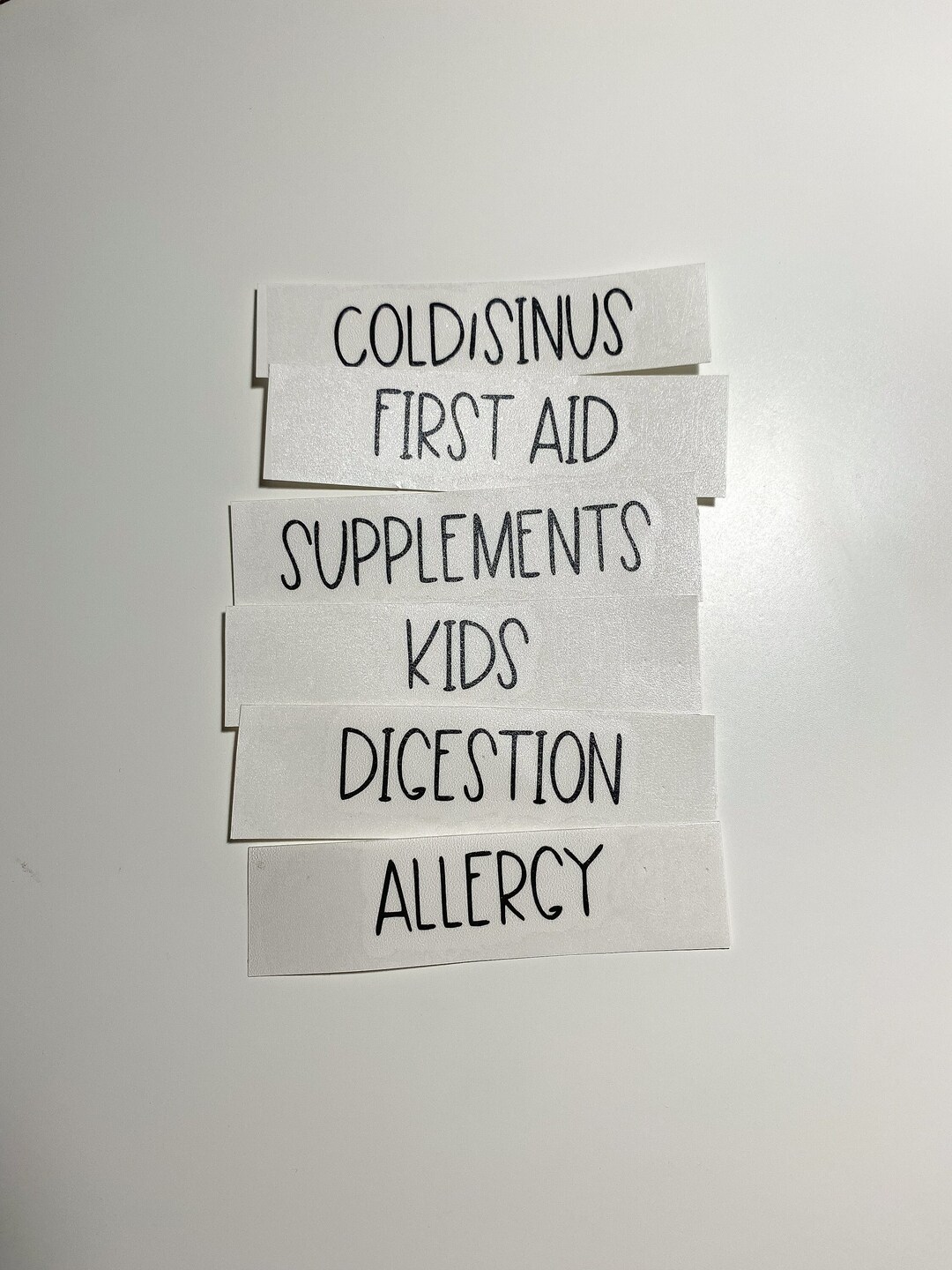 Custom Medicine Cabinet Labels Medicine Cabinet Organization - Etsy