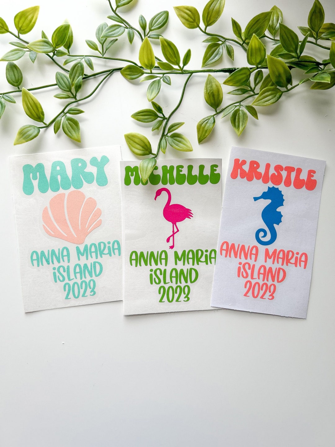 Custom Vacation Sticker, Waterproof Vacation Tumbler Stickers ...
