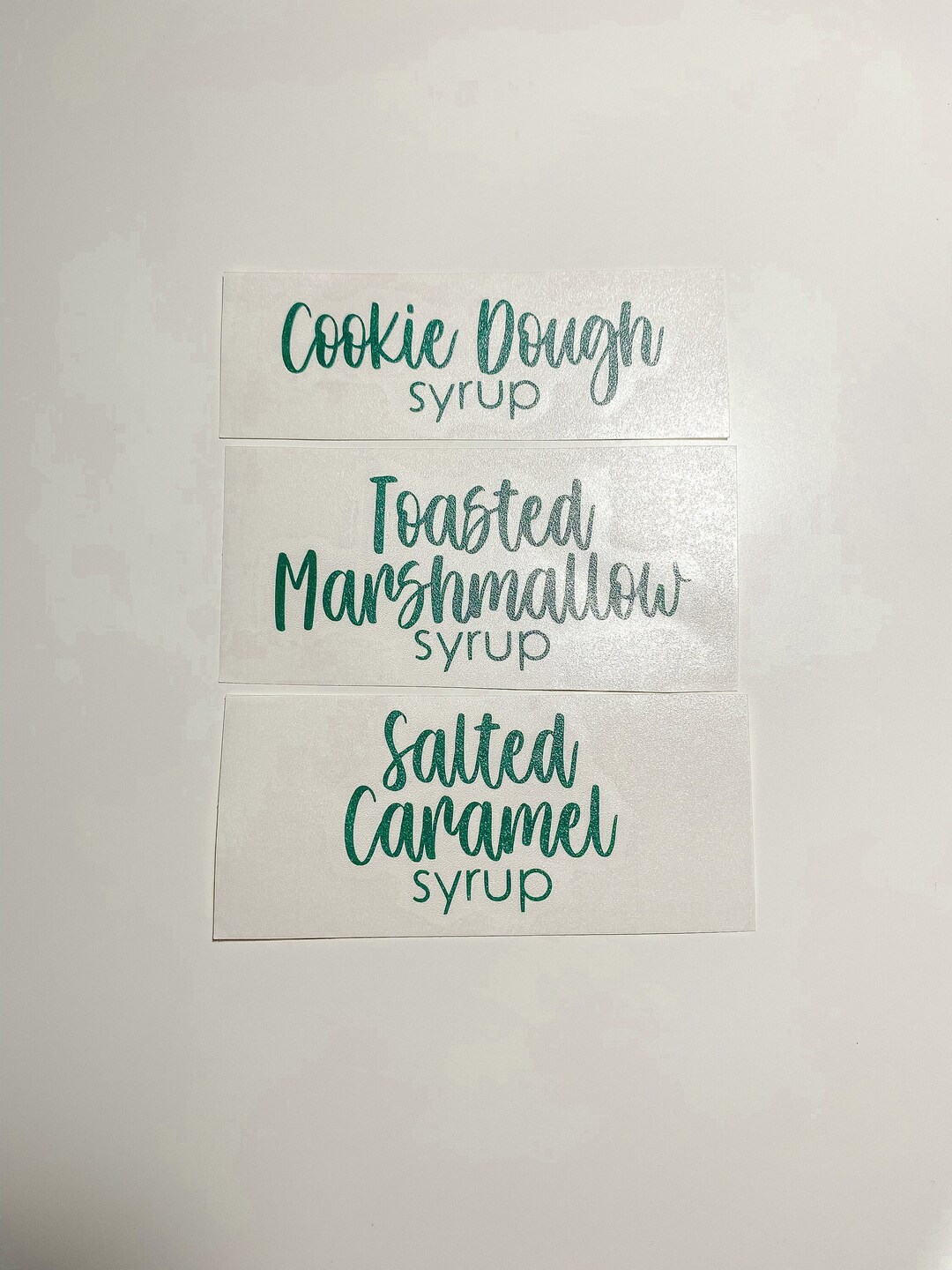 Coffee Syrup Stickers Waterproof Vinyl Stickers Syrup Bottle - Etsy