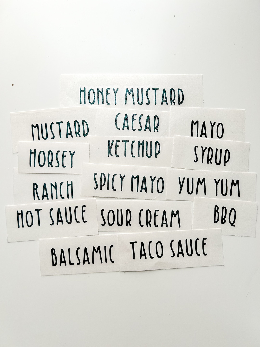 Custom Condiment Labels | Create Your Own Sauce Bottle Sticker ...