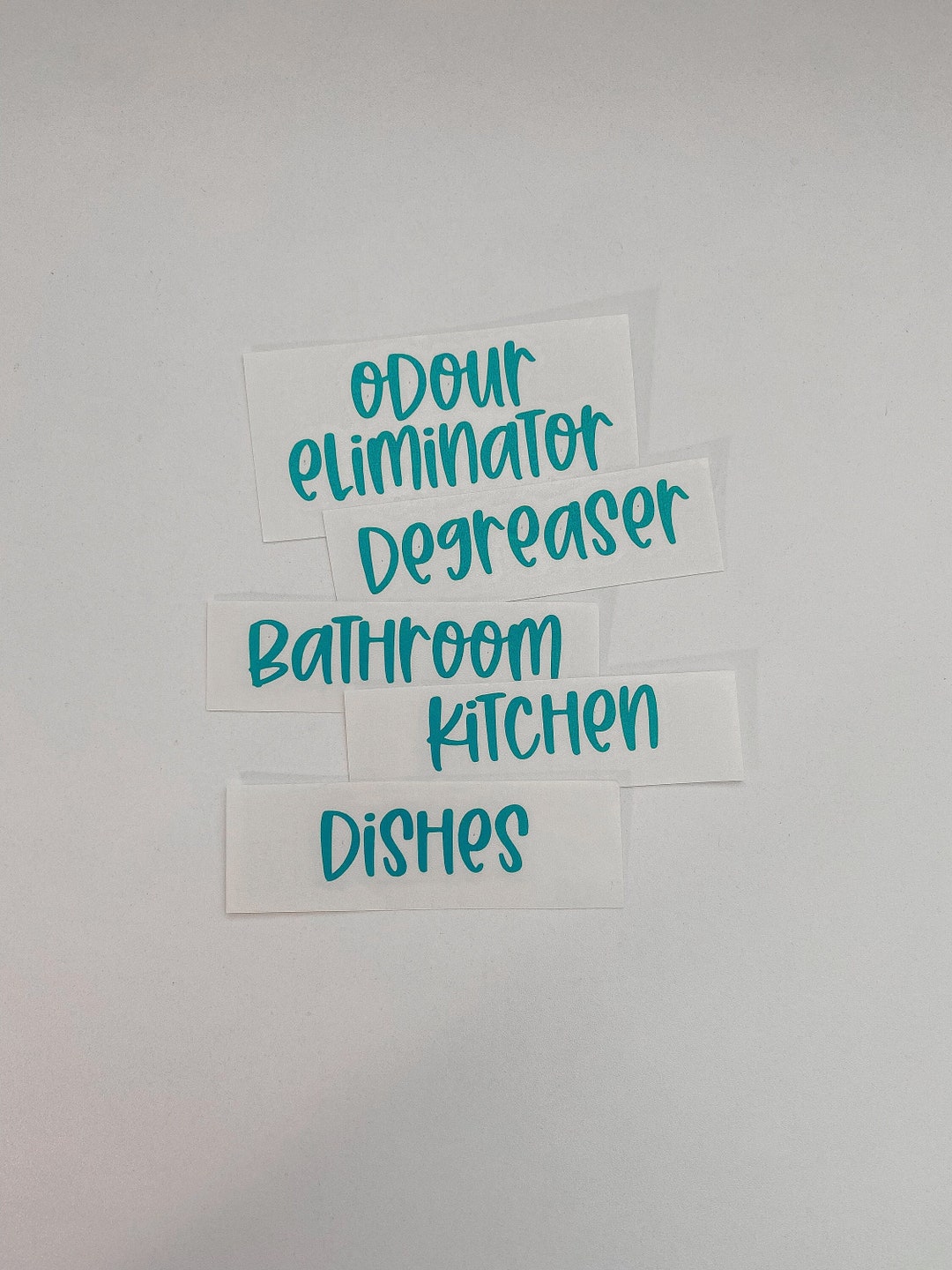 Custom Cleaning Labels Waterproof Home Organization Cleaning - Etsy
