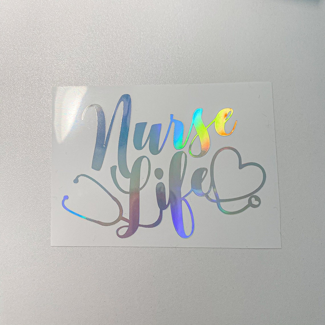 Nurse Life Sticker Nurse Car Window Decal Nurse Vinyl | Etsy