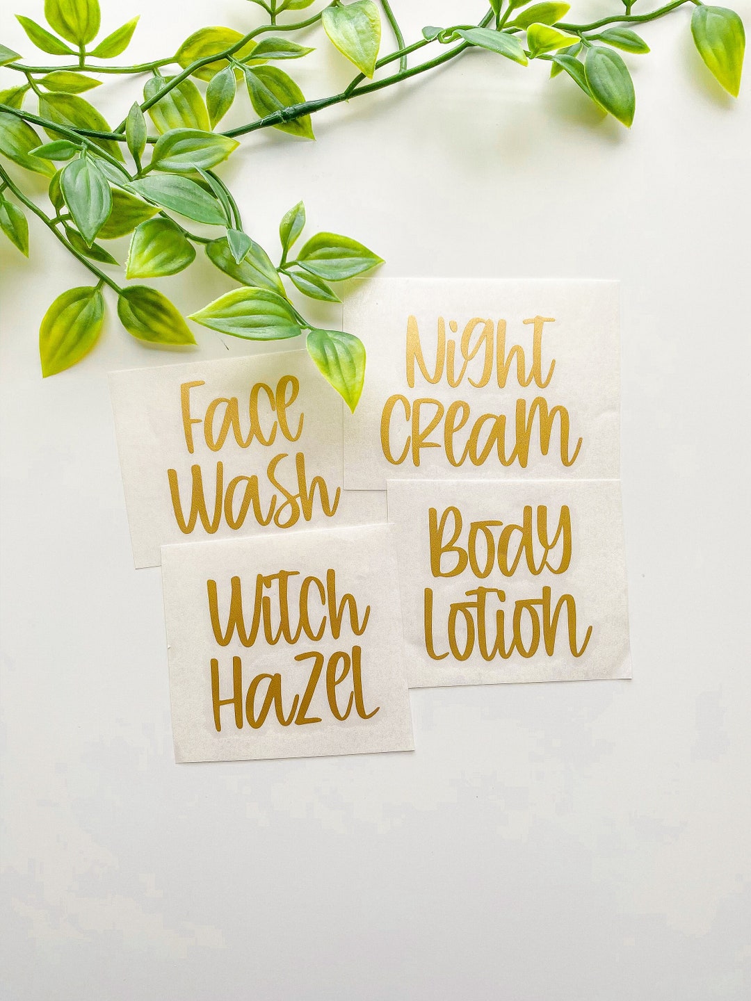 Custom Bathroom Labels Personalized Your Own Vinyl Decals for Bathroom ...