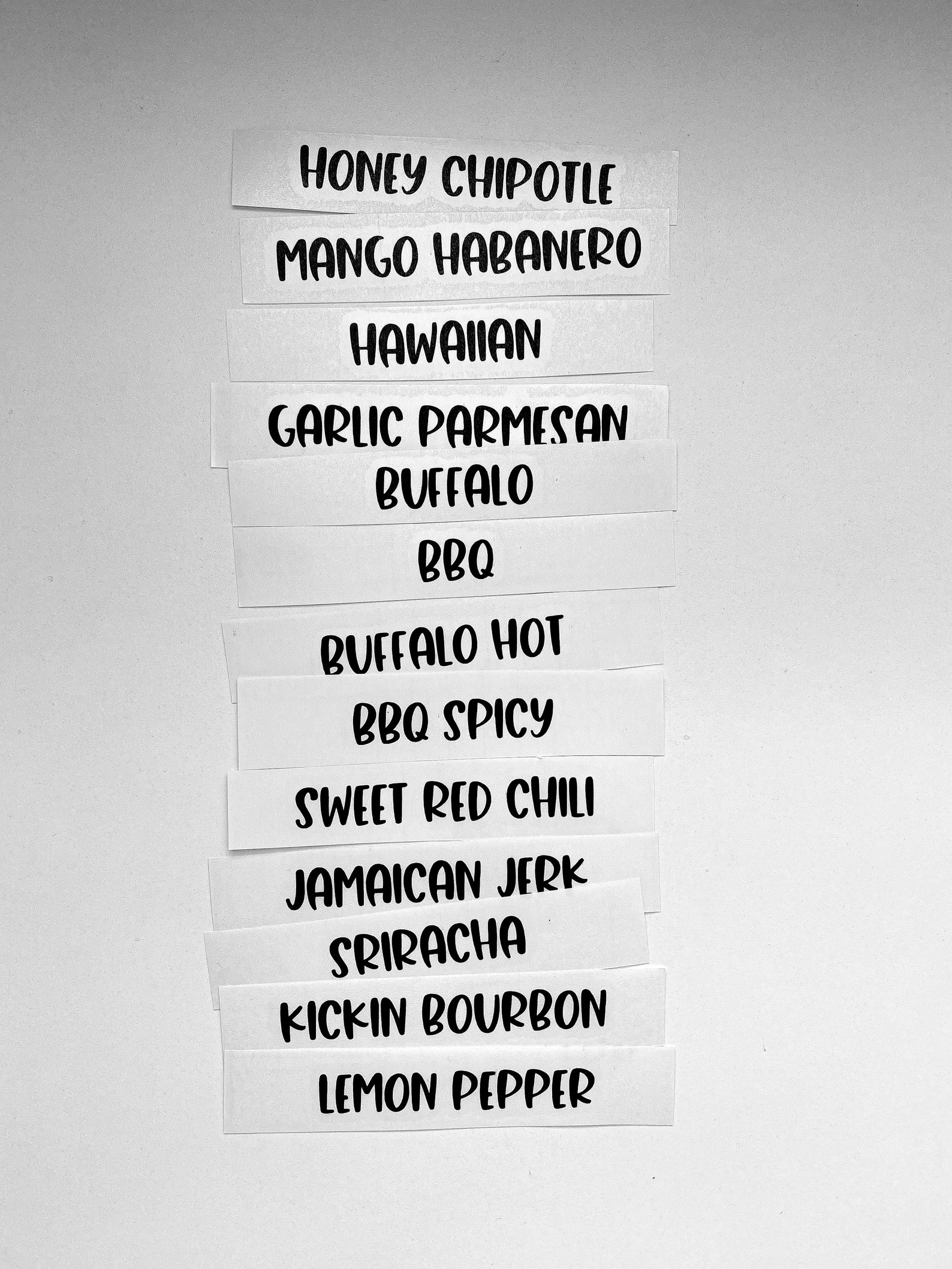 Custom Condiment Labels Create Your Own Sauce Bottle Sticker - Etsy