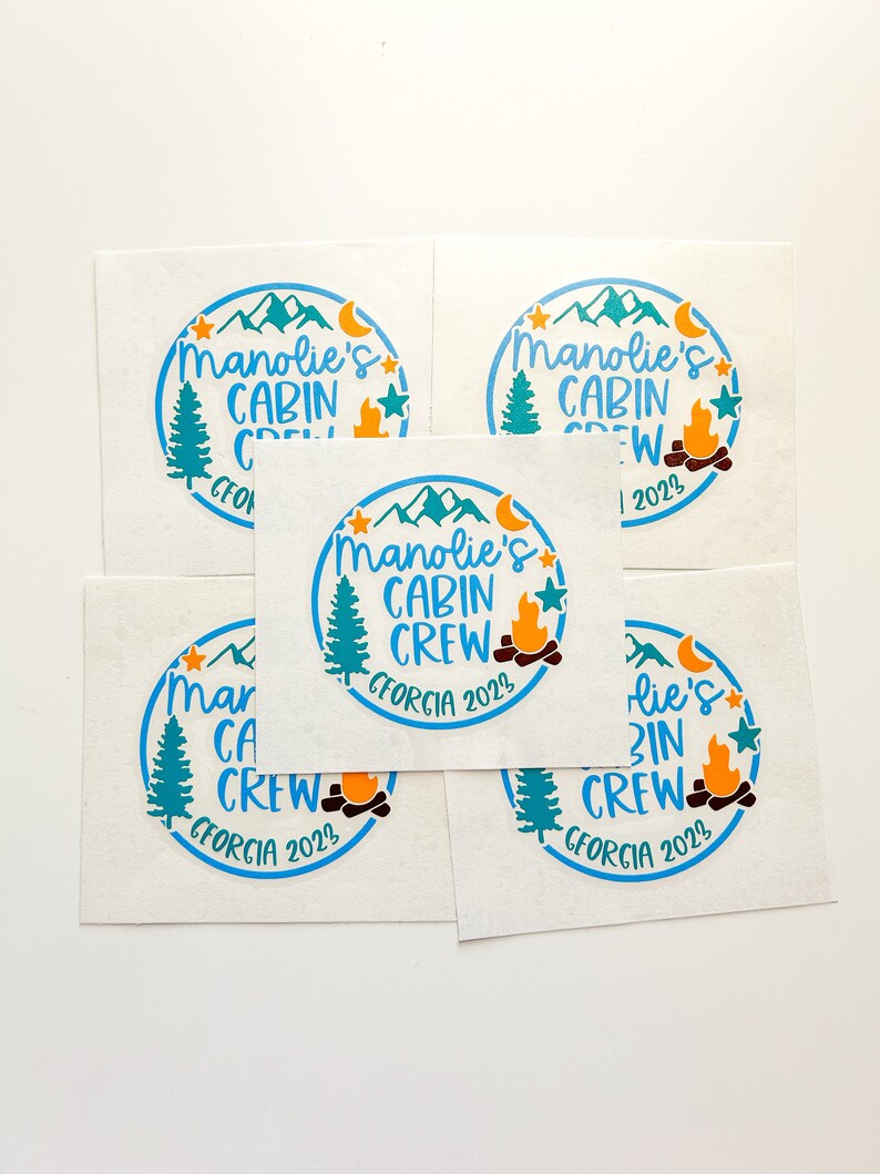 Custom Camp Decals, Water Resistant Camping Tumbler Stickers ...