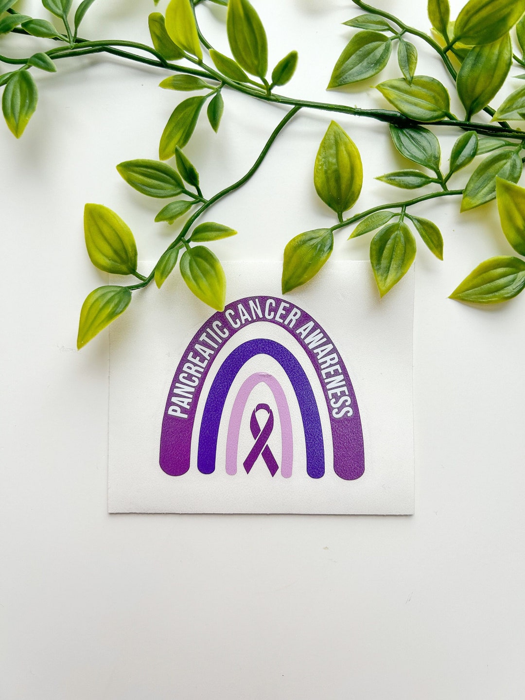 Pancreatic Cancer Awareness Decal, Water Resistant Car Decal ...