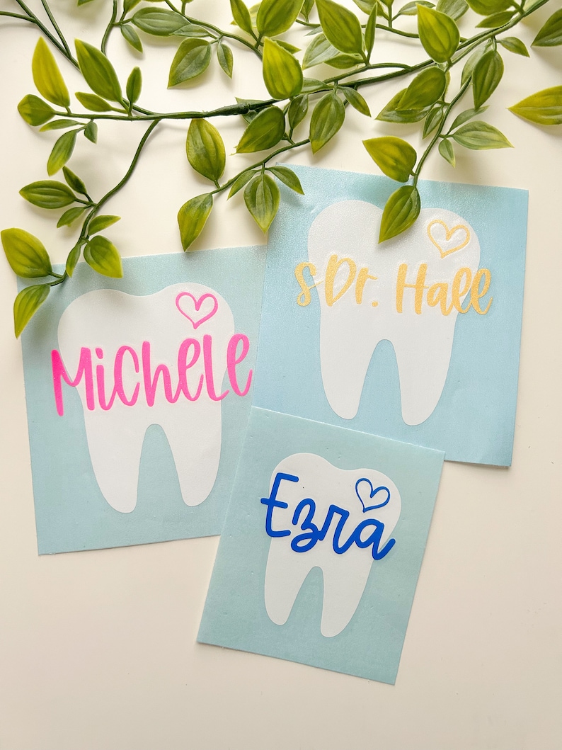Dental Sticker, Water Resistant, Car Decal, Laptop Sticker, Dentist ...
