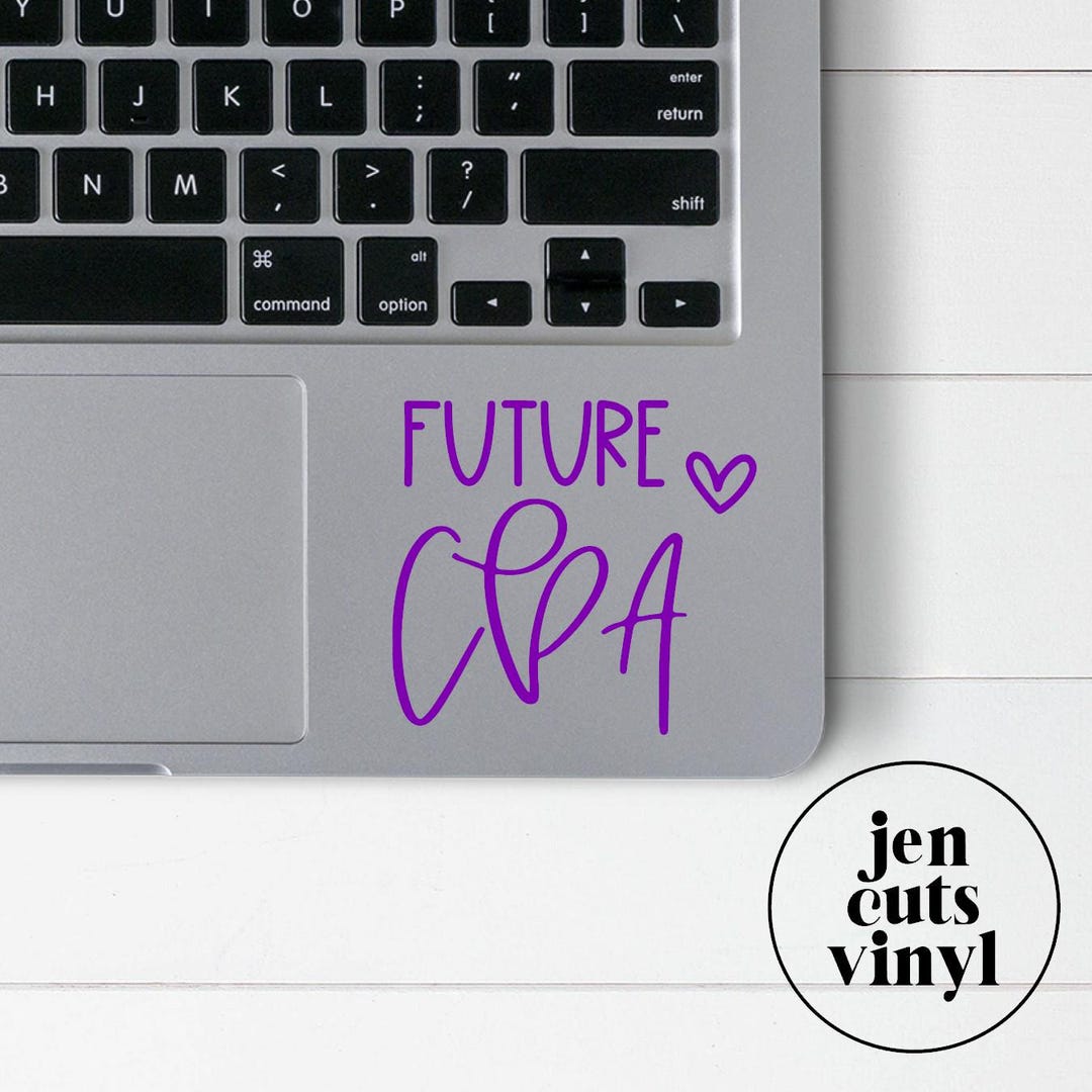 Future CPA Sticker, Water Resistant, Car Decal, Laptop Sticker, Career ...