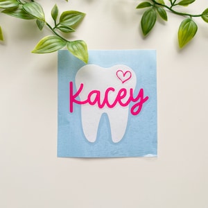 Dental Sticker, Water Resistant, Car Decal, Laptop Sticker, Dentist ...