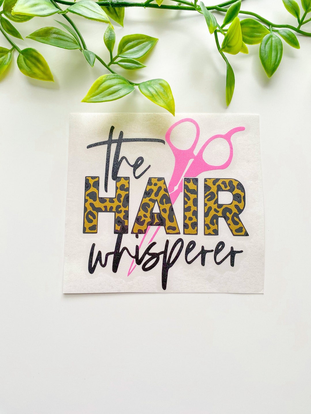 Hair Whisperer Sticker, Gift for Hairstylist, Cute Hairstylist Sticker ...