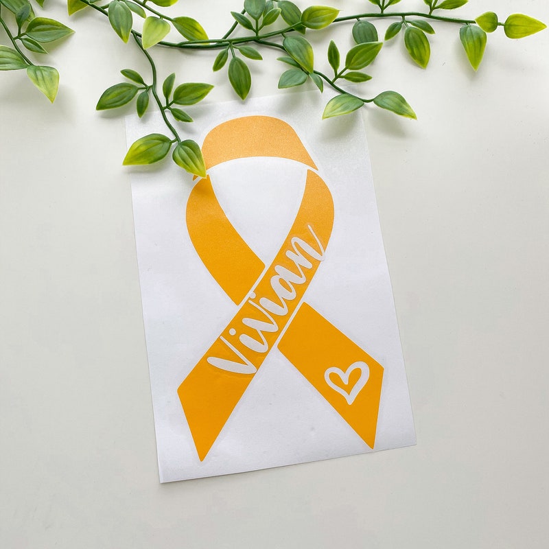 Childhood Cancer Awareness Car Decal - Etsy