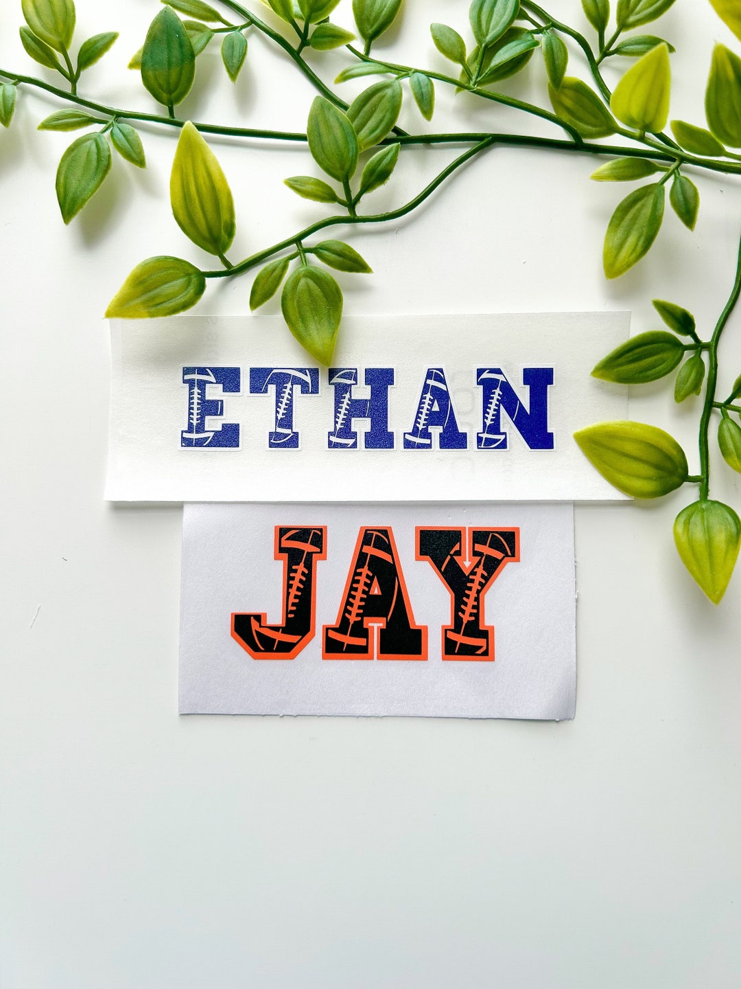 Football Name Sticker, Football Helmet Sticker, Gift for Football ...