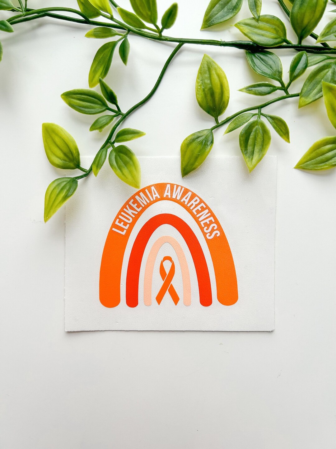 Leukemia Awareness Sticker, Water Resistant Car Decal, Gift for ...
