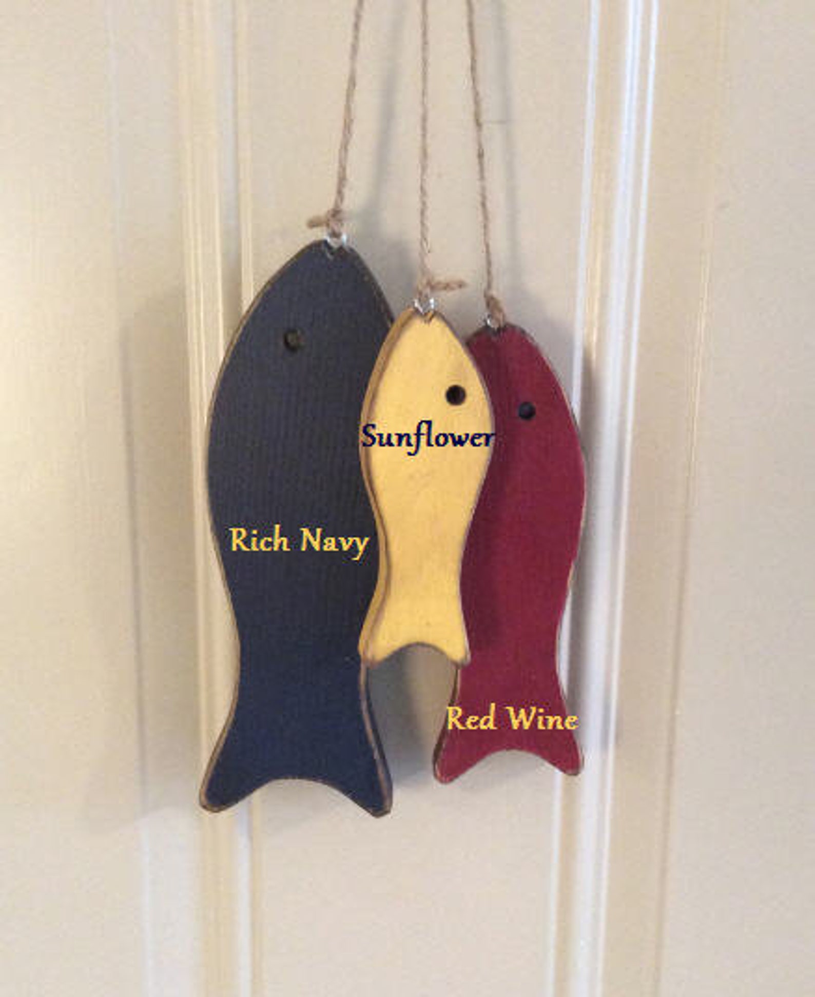 Wooden Fish String Rustic Wooden Fish Fish Stringer String | Etsy