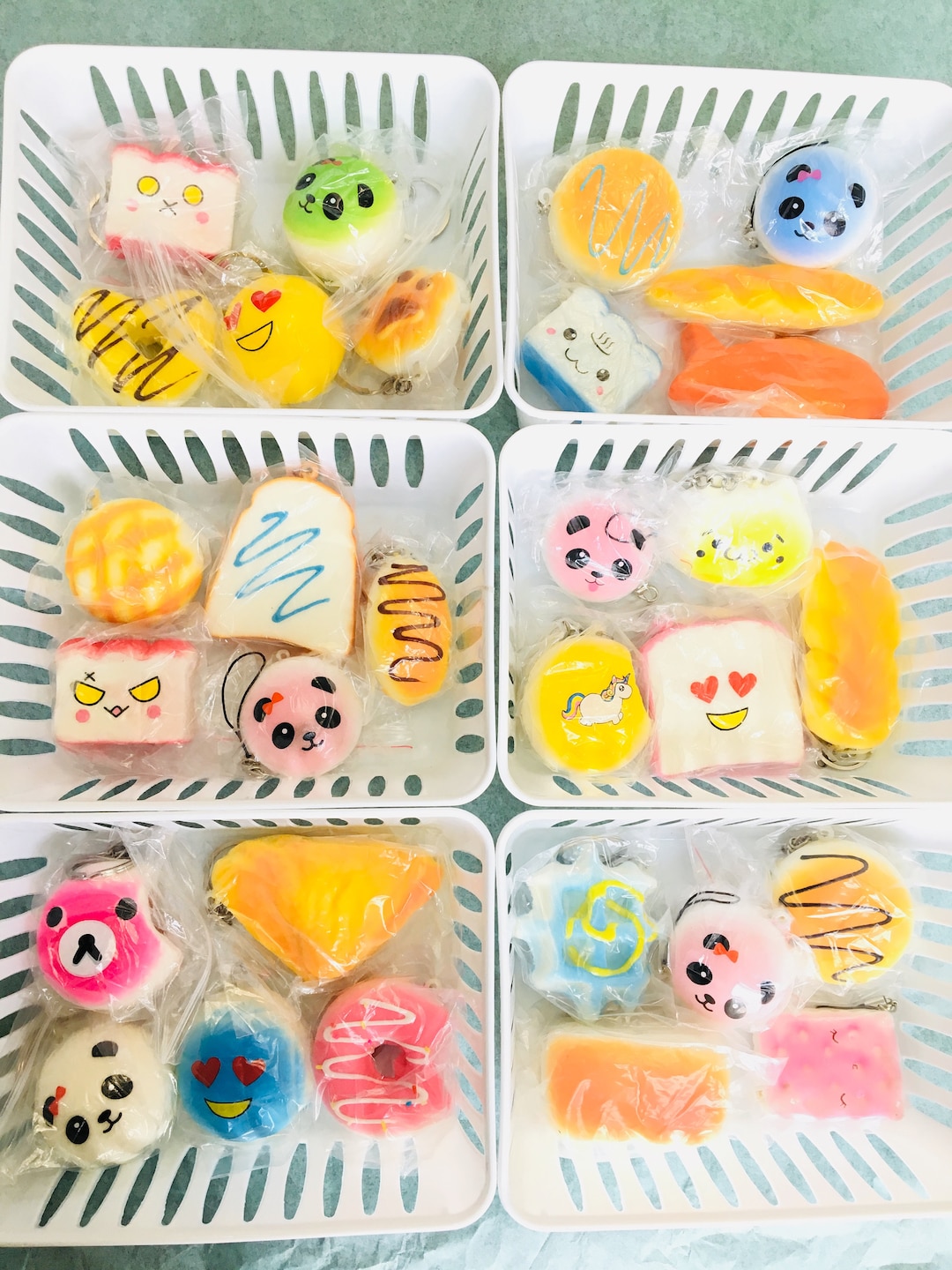 Mini Squishies Pack + 1 Free Big Squishy Perfect for Birthday Party ...