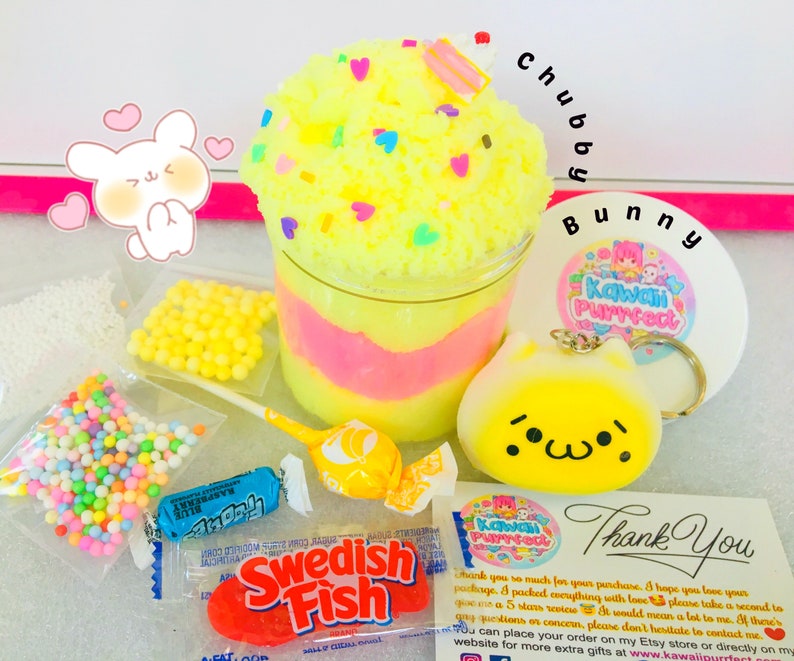 Birthday Special Scented Slime Mystery Box With Free Mini Squishy ...