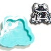 Cat on a Book Stack Resin Mold - Magnet and Wax Melt Mold - Engraved ...