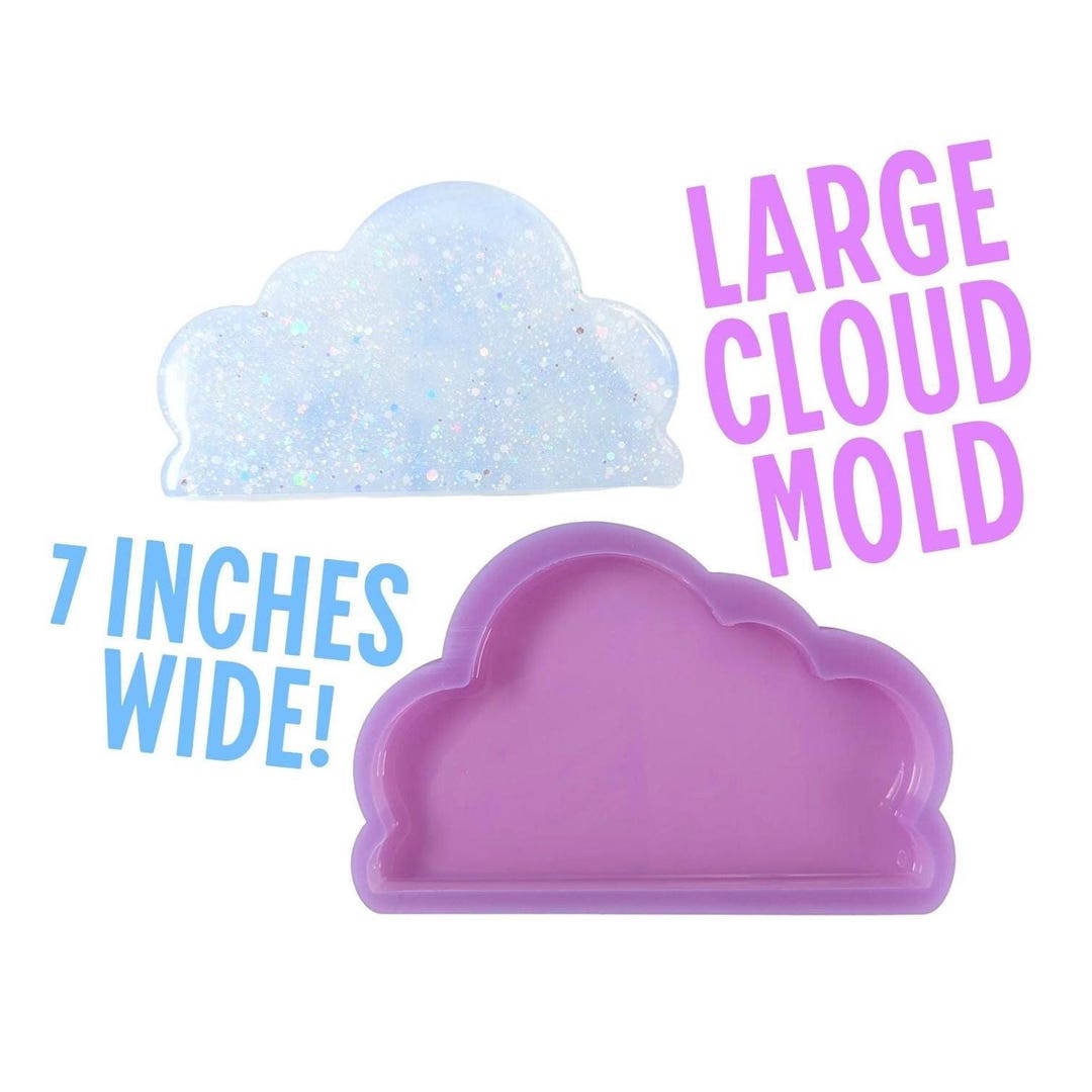 7" Cloud Resin Mold - Large Resin Mold for Floral Preservation, Deep ...