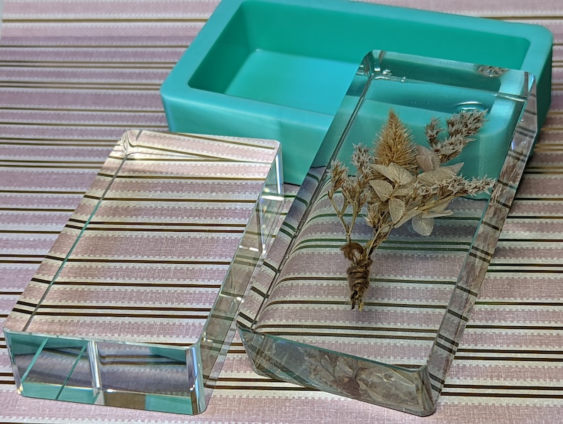 Deep Rounded Rectangle Silicone Mold Glossy Display Mold for - Etsy