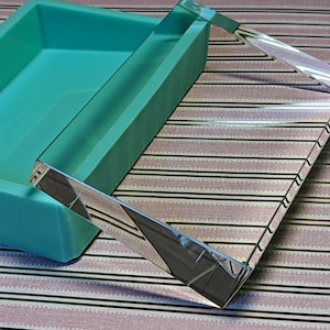 Landscape Wedge Silicone Mold - Glossy Display Mold for Resin Wax or ...