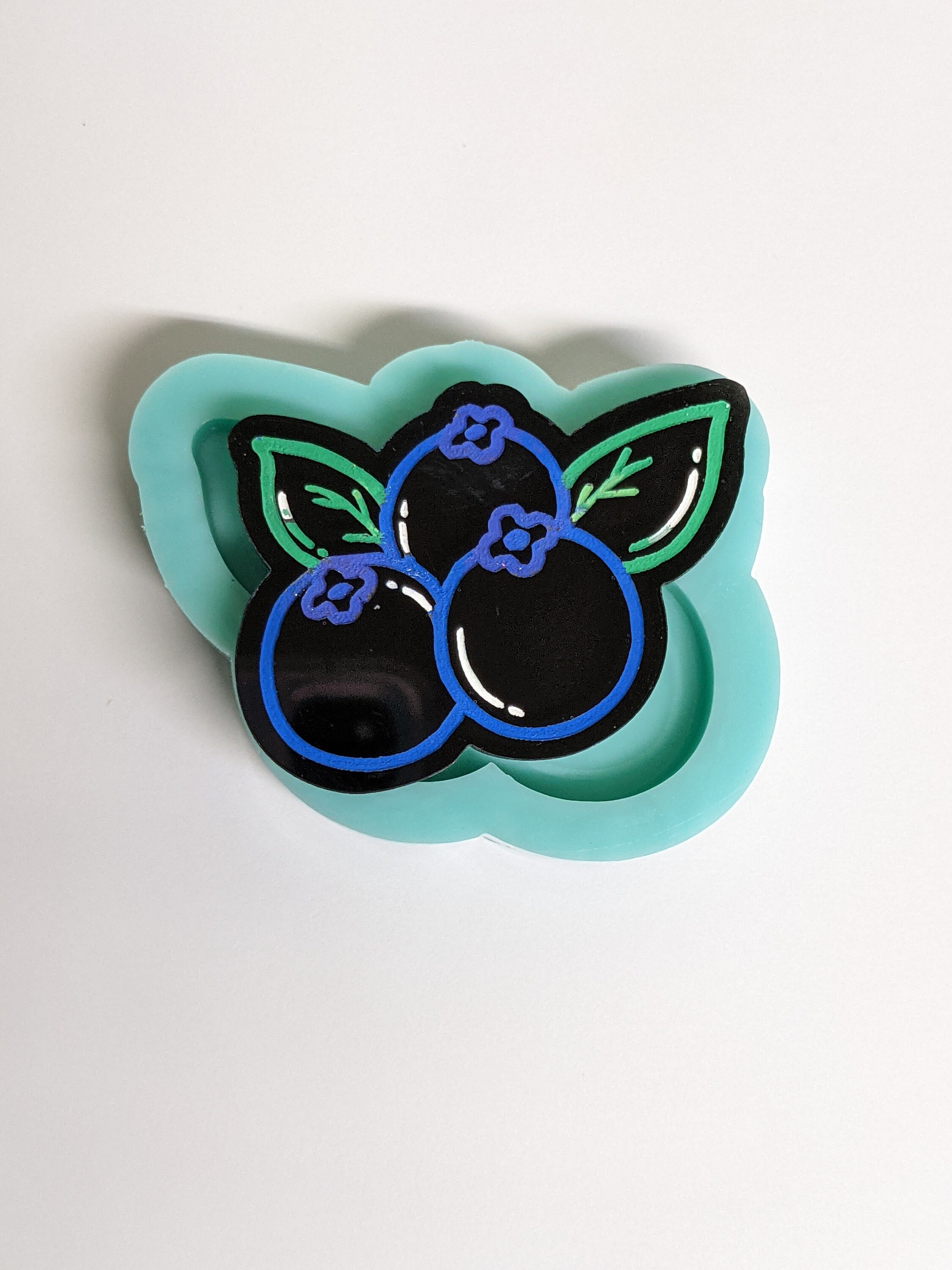 Blueberry Fruit Magnet Resin Mold Magnet and Wax Melt Mold - Etsy UK