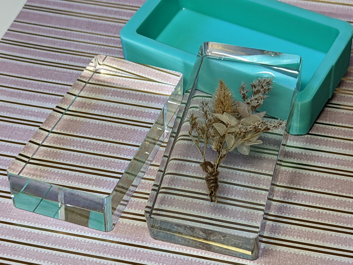 Deep Rounded Rectangle Silicone Mold Glossy Display Mold for - Etsy