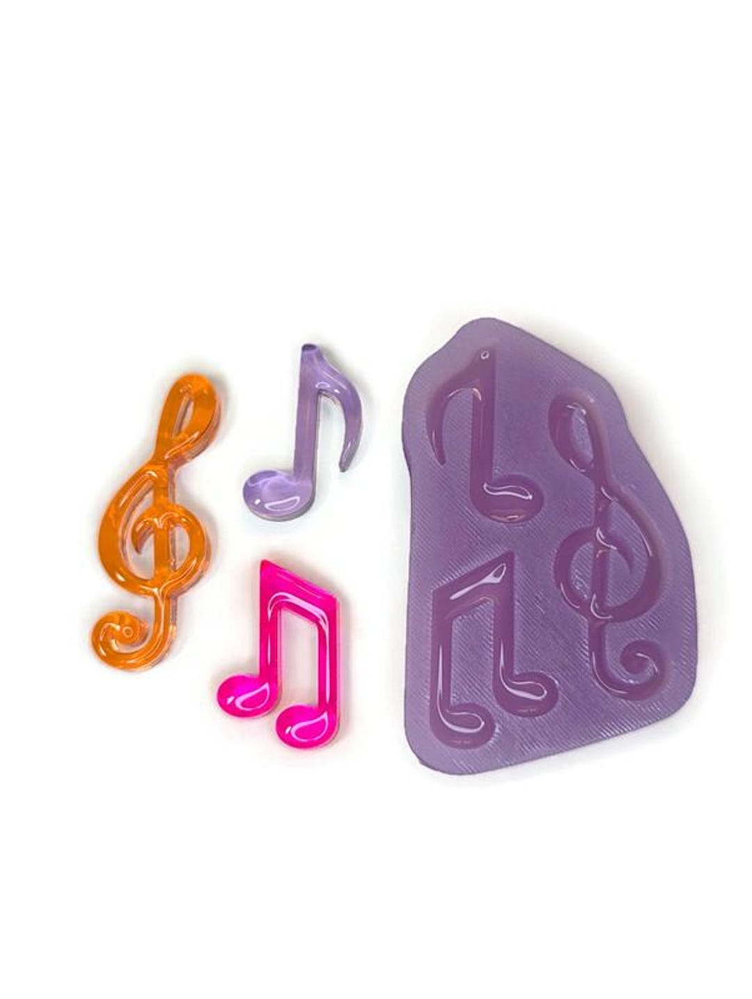 Music Notes Mold - Make Your Own Music Notes and Treble Clef With This ...