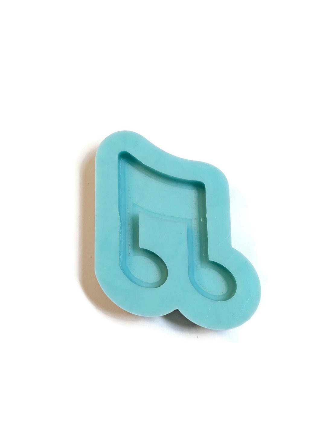 Music Note Resin Mold - Magnet and Wax Melt Mold - Engraved Mould for ...