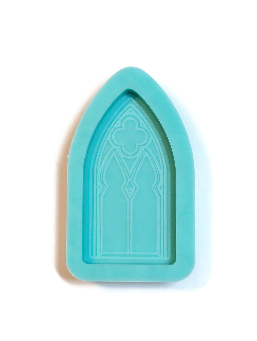 Gothic Arch Stained Glass Resin Mold - Magnet and Wax Melt Mold ...