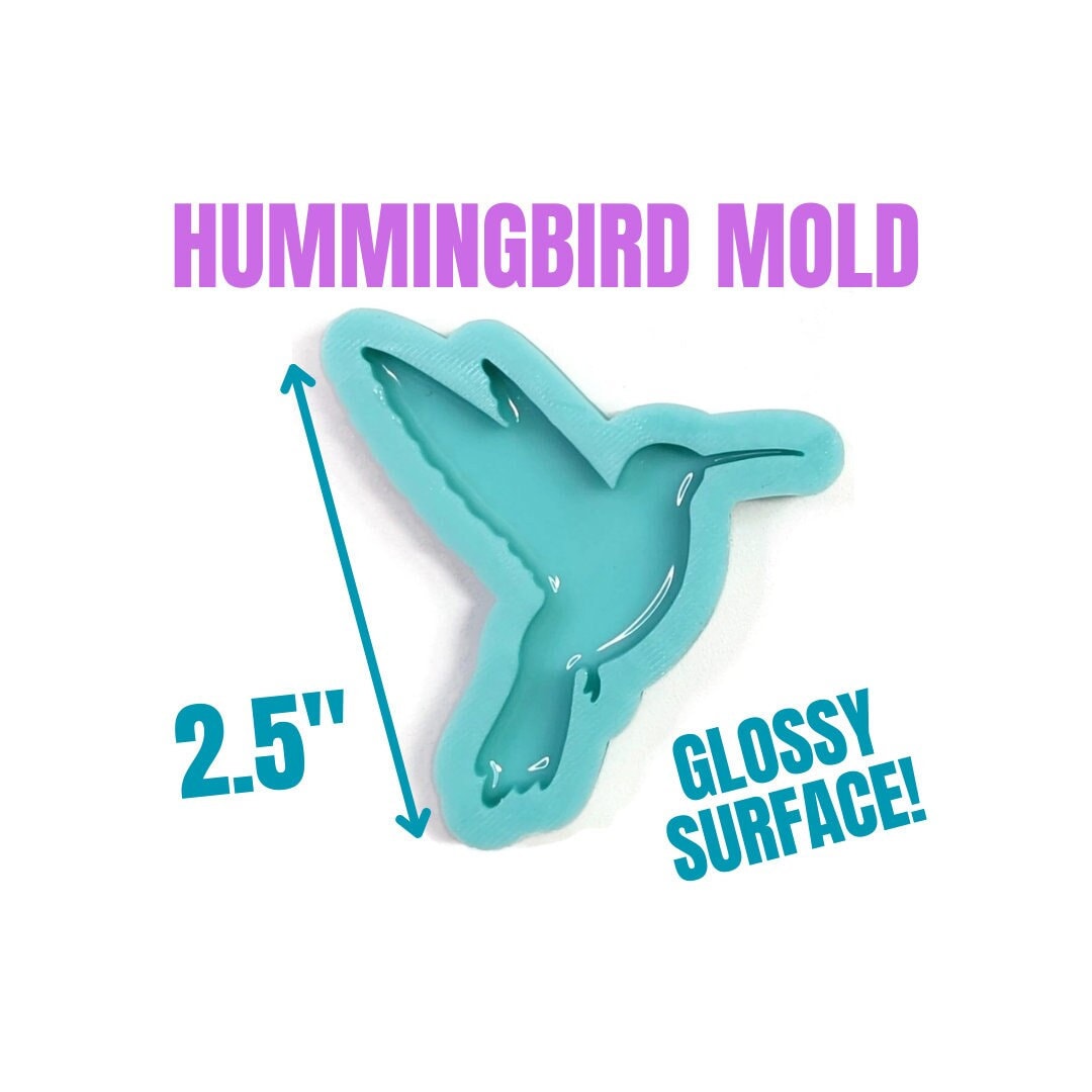Hummingbird Resin Mold, Unique Silicone Mold, Epoxy Resin Mold, UV ...