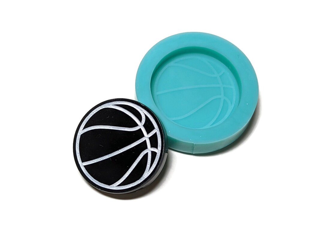 Basketball Resin Mold - Magnet and Wax Melt Mold - Cute Magnet Silicone ...