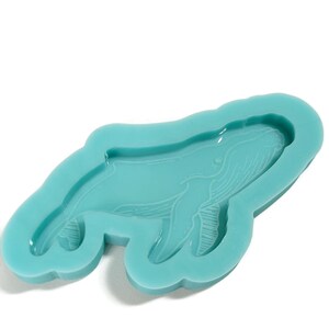 Whale Resin Mold - Magnet and Wax Melt Mold - Polymer Clay Push Mold ...