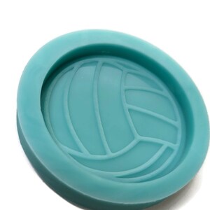 Volleyball Resin Mold - Magnet and Wax Melt Mold - Engraved Mould for ...