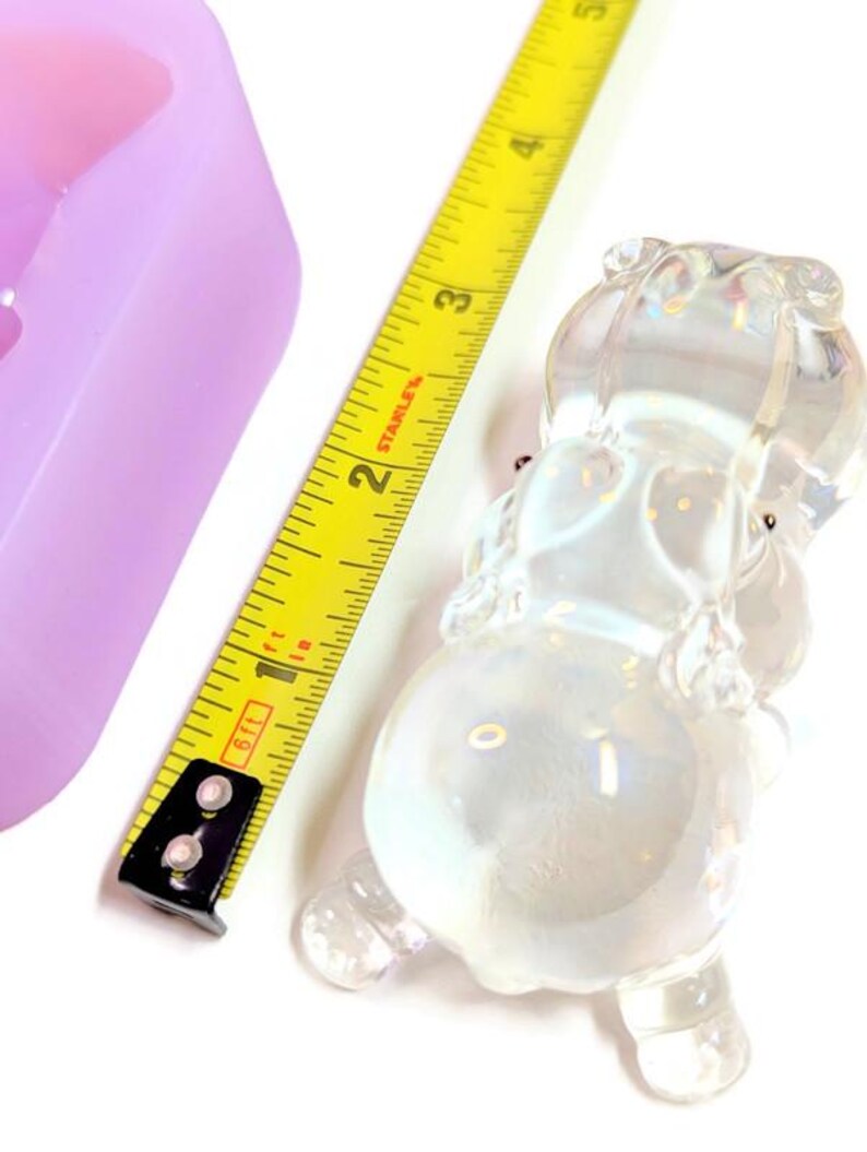 Hippo Resin Mold - Deep Shiny Hippo Molds Made for Resin, Wax, or ...