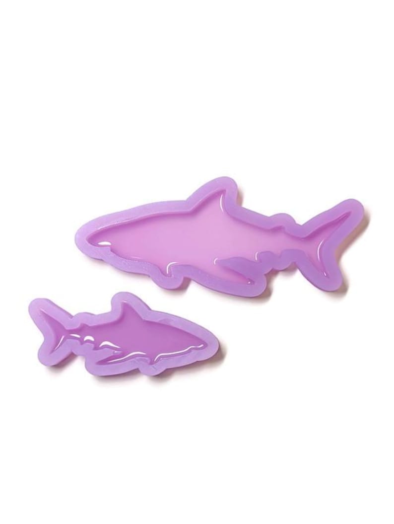 Domed Shark Resin Molds - Unique Ocean Themed Silicone Molds for Resin ...