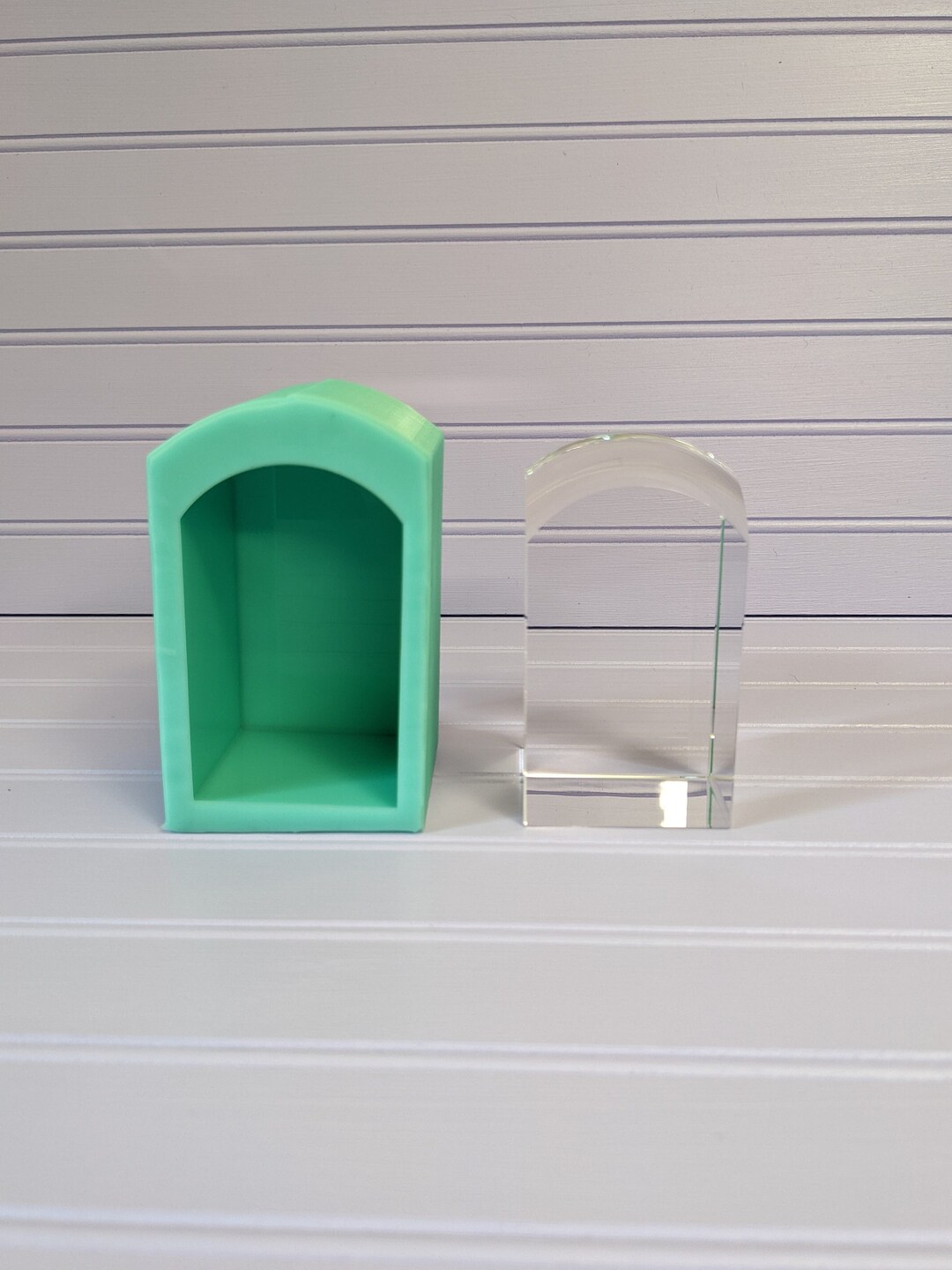 Dome Top Prism Silicone Mold - Unique Silicone Mold for Resin and More ...