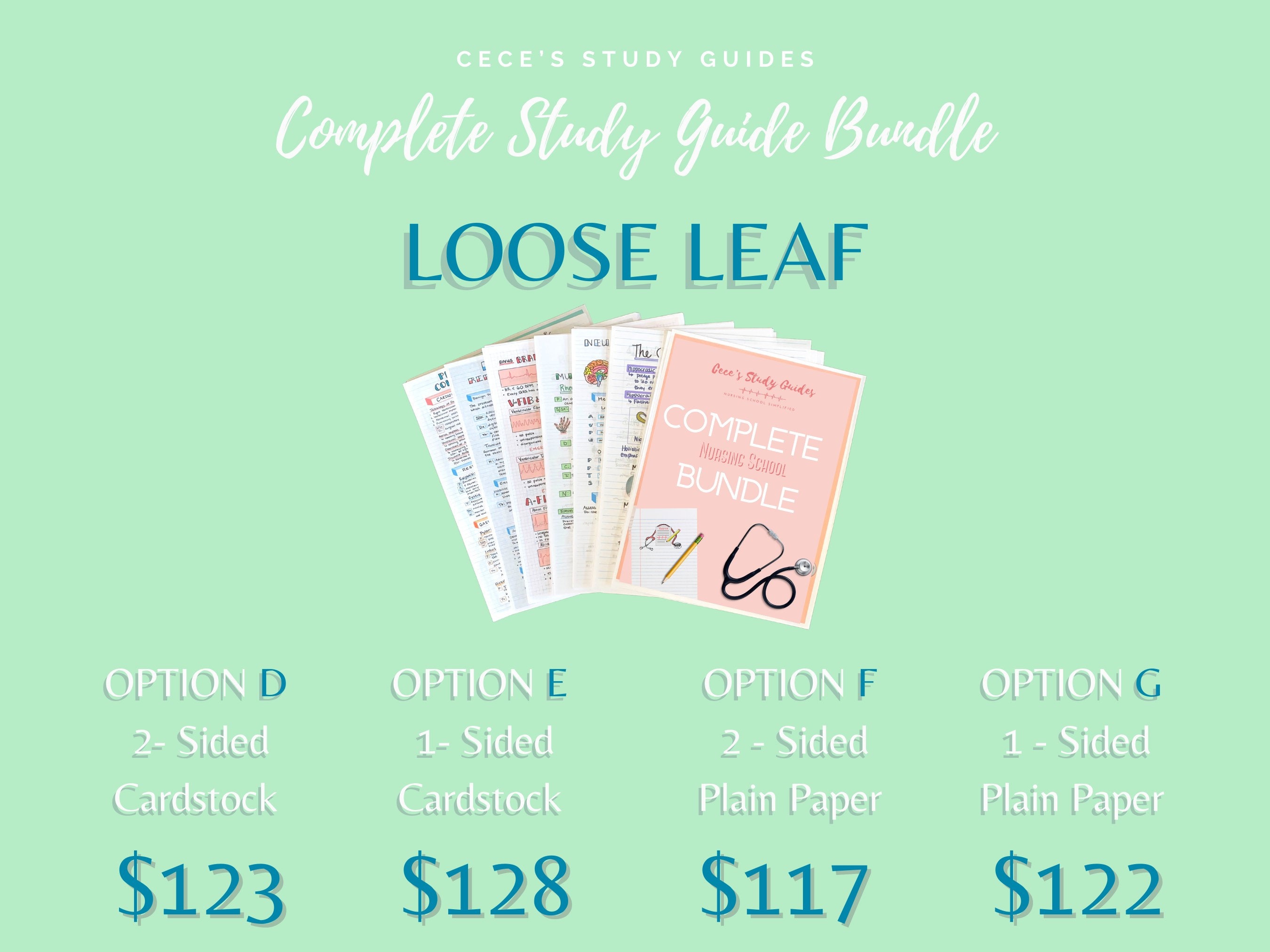 PRINTED DIGITAL - Complete Study Guide Bundle - Includes Physical copy ...