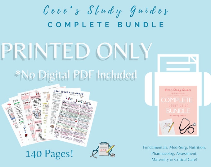 Complete Bundle - Cece's Study Guides
