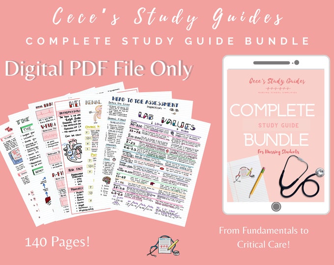 Complete Bundle - Cece's Study Guides