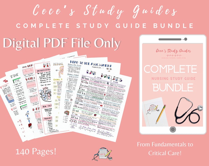 Complete Bundle - Cece's Study Guides