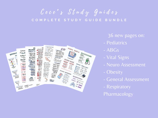 CeceStudyGuides - Etsy Canada