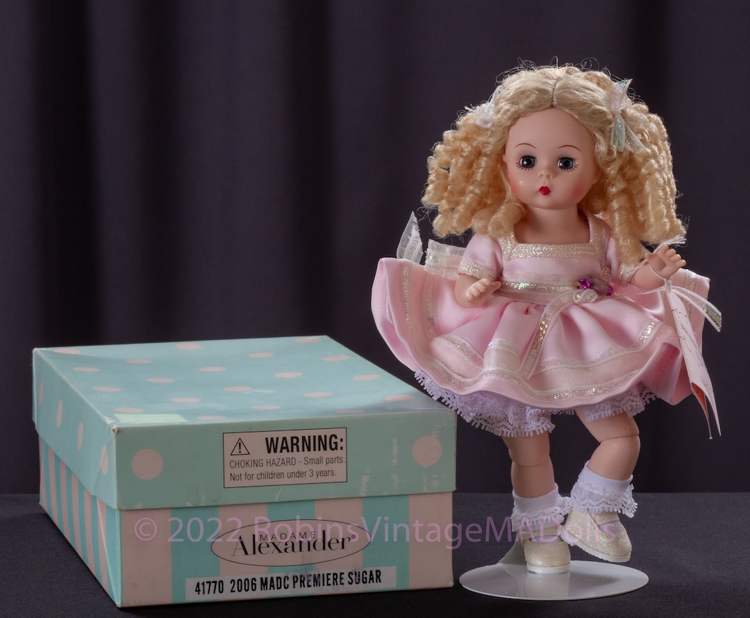 2006 MADC Premier Sugar #41770 MIB 8" Madame Alexander Doll COA#181/500 ...