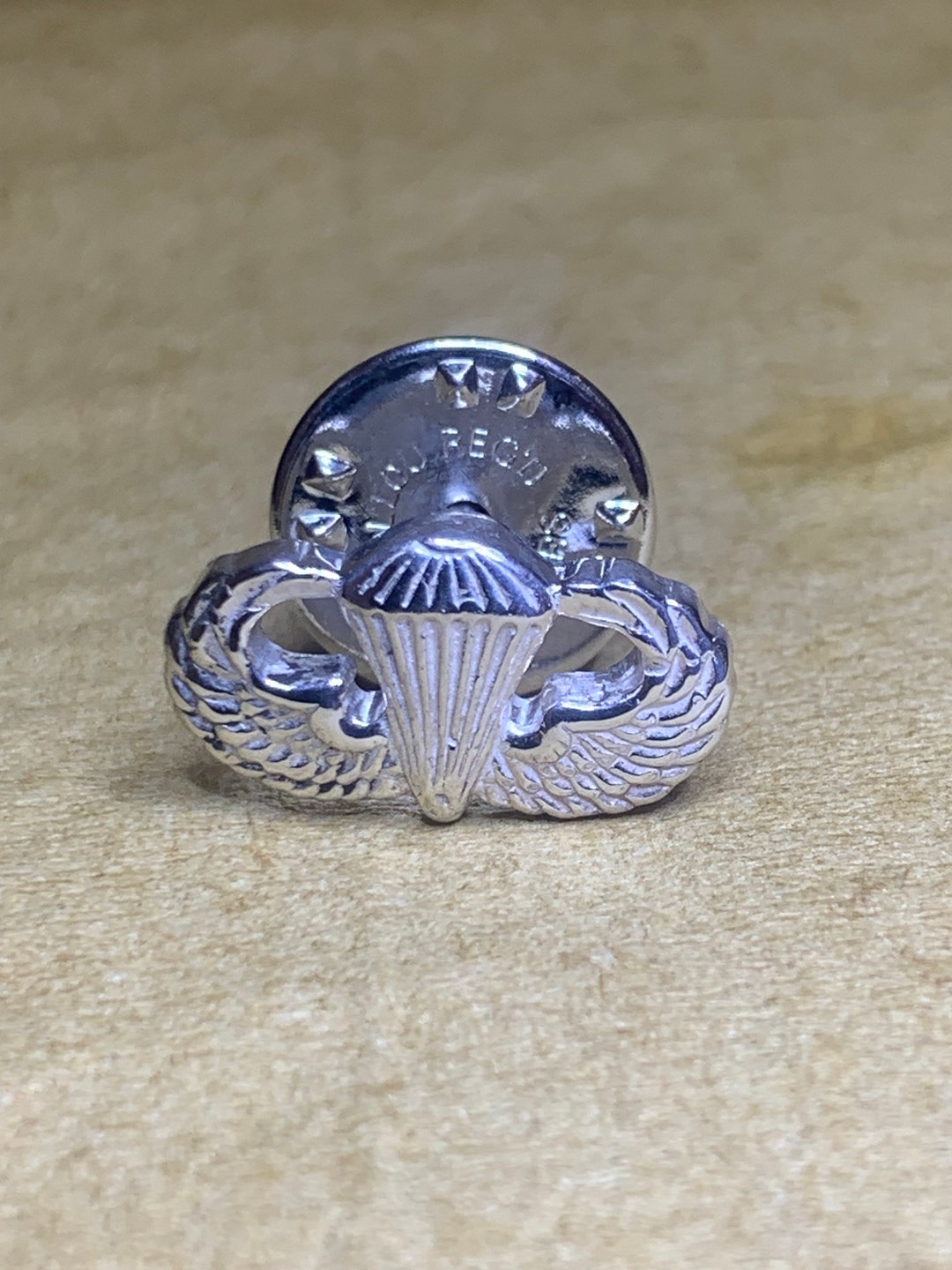 US Army Airborne Paratrooper Pin Sterling Silver - Etsy