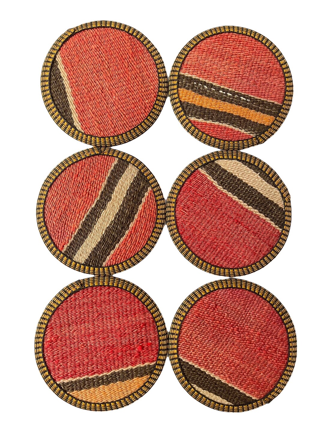 Kilim Coasters /coaster/drink Coasters /4,5inch /home Decor/handmade ...