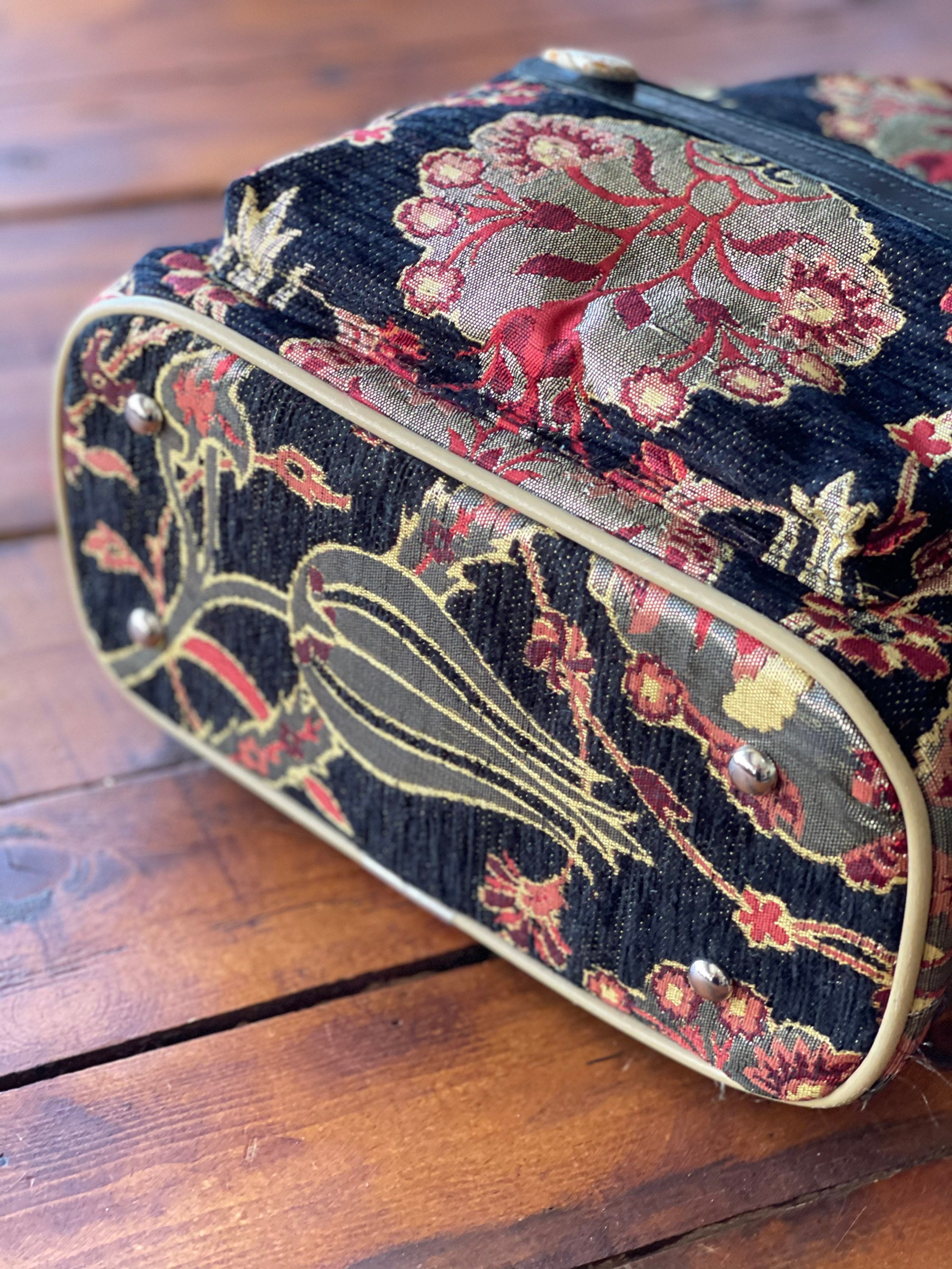 Textile Backpack Backpack Turkish Bag Chenille Bag | Etsy