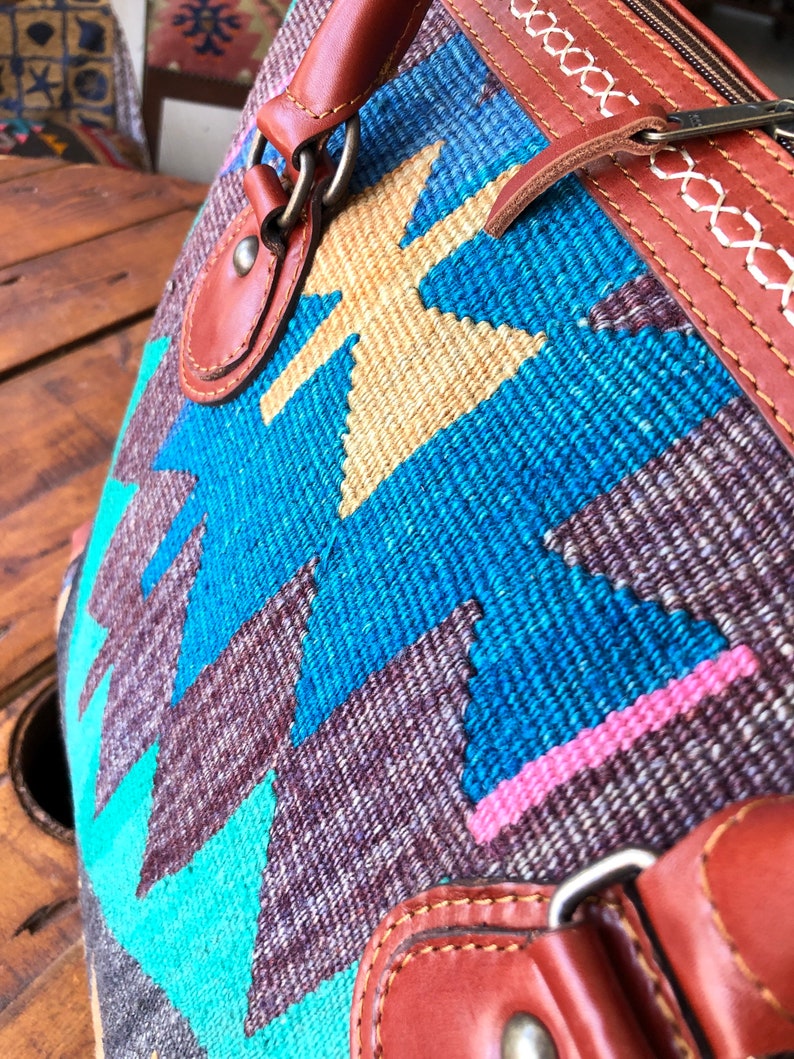 Kilim Travel Bag Kilim Bag Kilim Duffle Bag Old Kilim and - Etsy