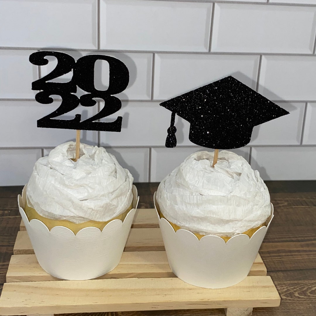 Graduation Cupcake Toppers - Etsy