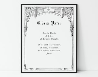 Credo Traditional Catholic Printable Prayer Latin Mass | Etsy