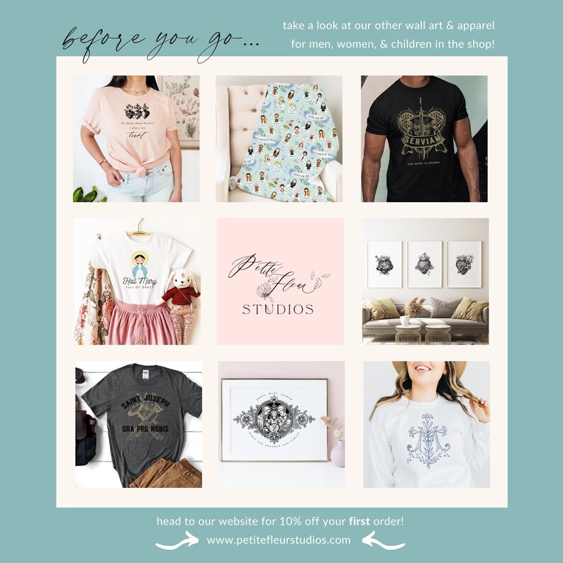 St. Joseph ite Ad Joseph Printable Wall Art - Etsy